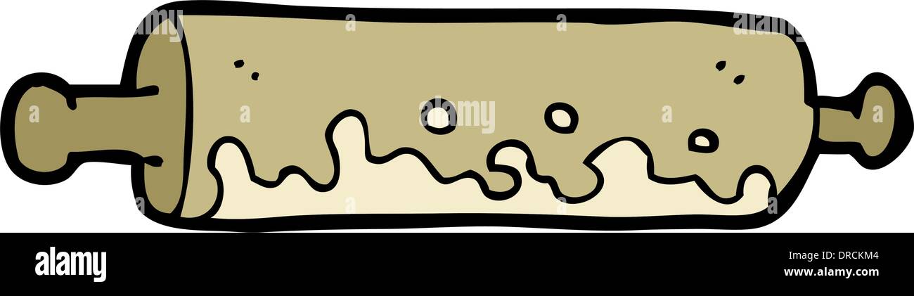 cartoon rolling pin Stock Vector Image & Art - Alamy