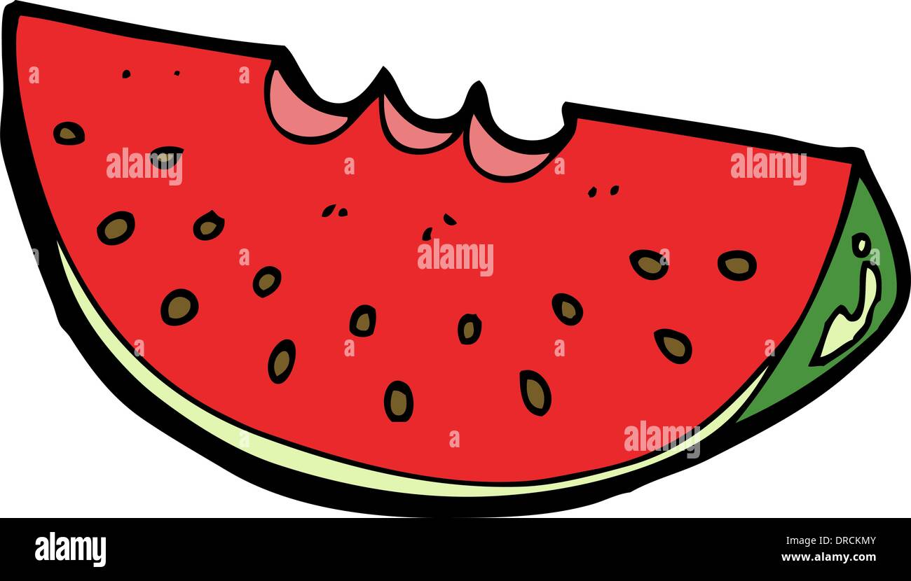 cartoon watermelon slice Stock Vector Image & Art - Alamy
