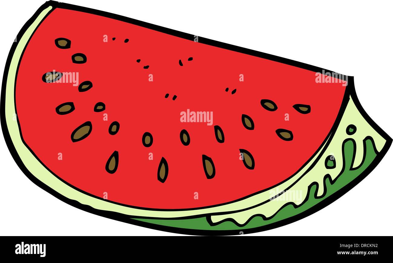 cartoon watermelon slice Stock Vector Image & Art - Alamy