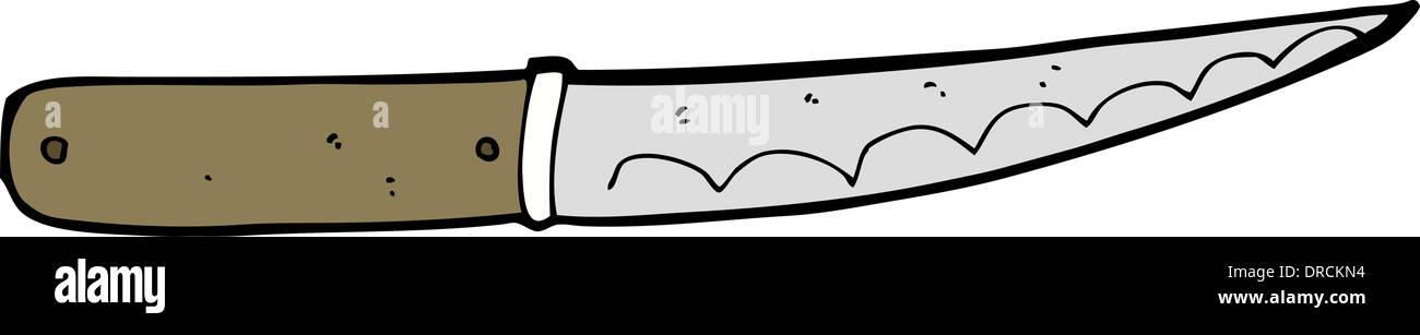 cartoon kitchen knife Stock Vector Image & Art - Alamy