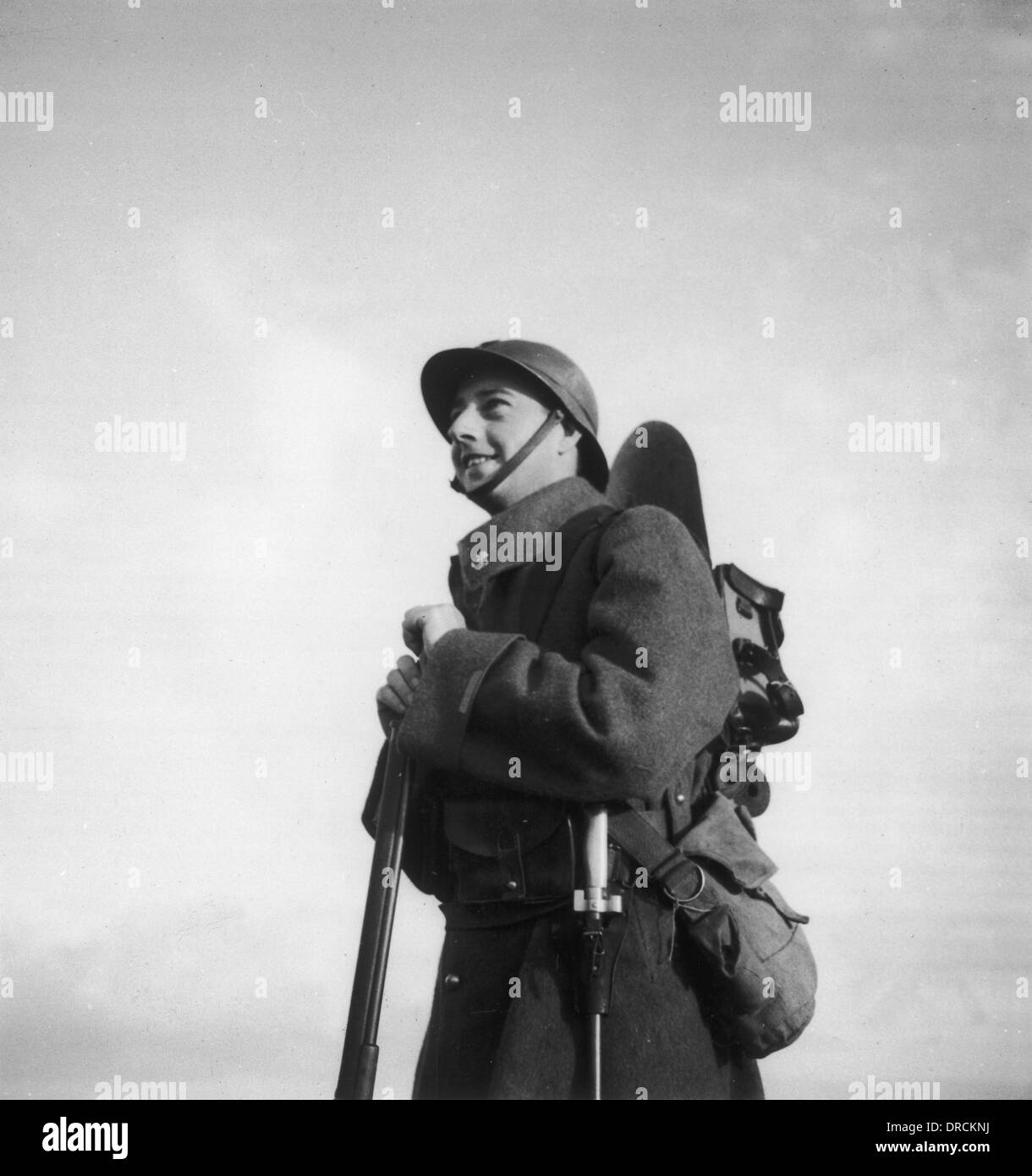French soldiers world war ii training Black and White Stock Photos ...