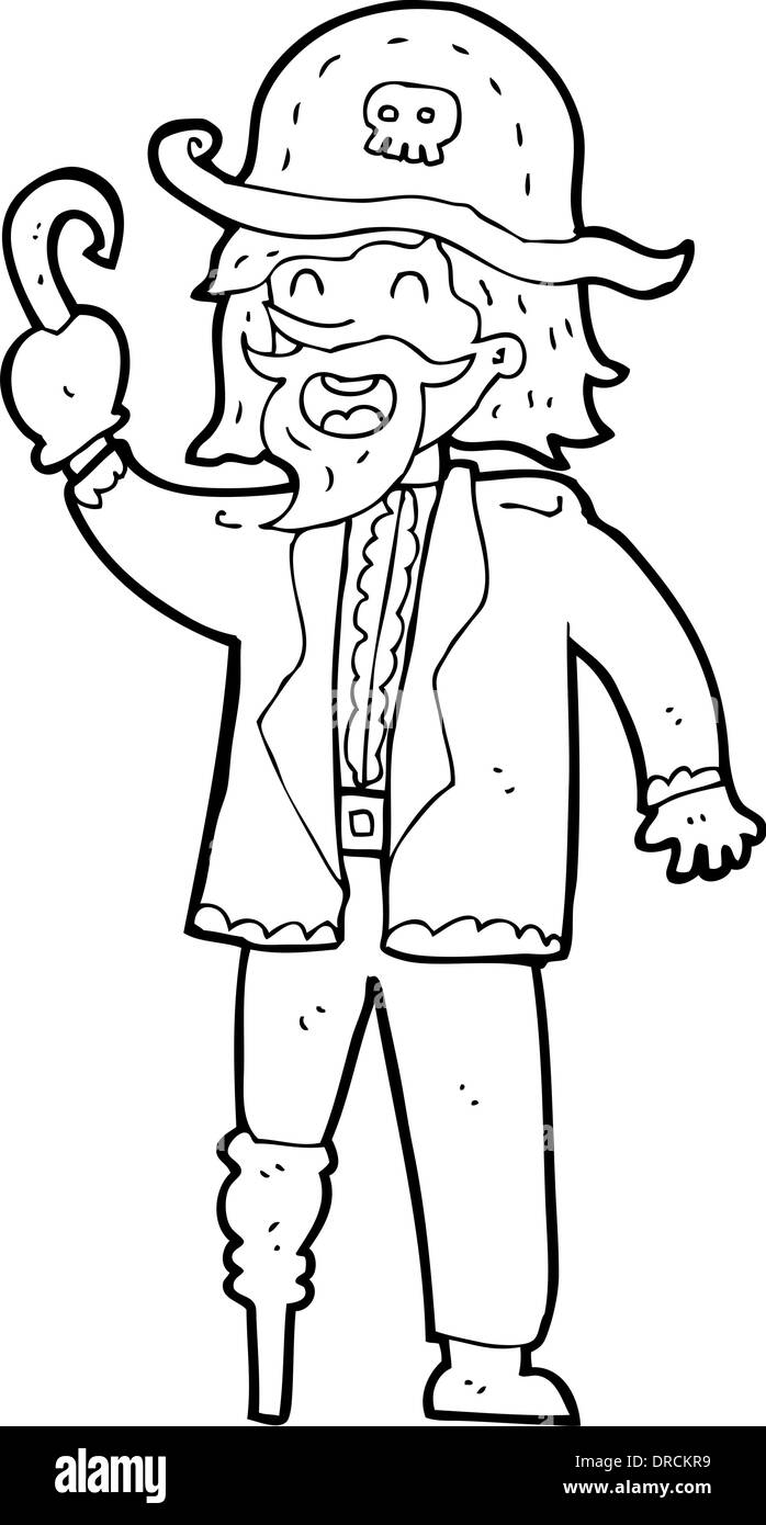 cartoon pirate captain Stock Vector Image & Art - Alamy