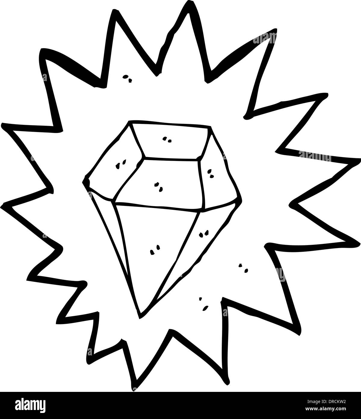 cartoon huge diamond Stock Vector Image & Art - Alamy
