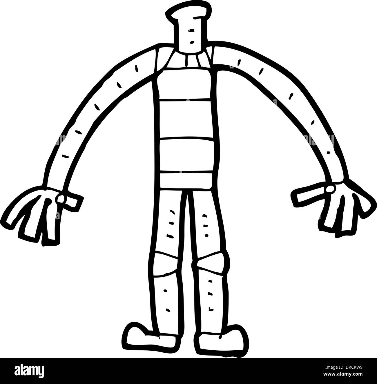 cartoon robot body (mix and match cartoons or add own photo head Stock ...