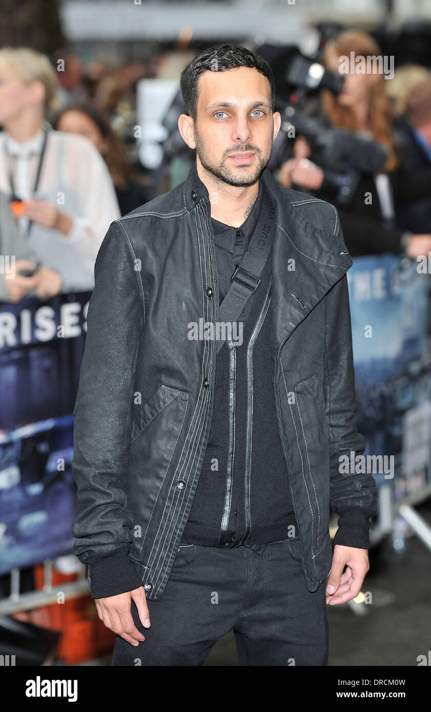 Dynamo The European Premiere of 'The Dark Knight Rises' held at the ...