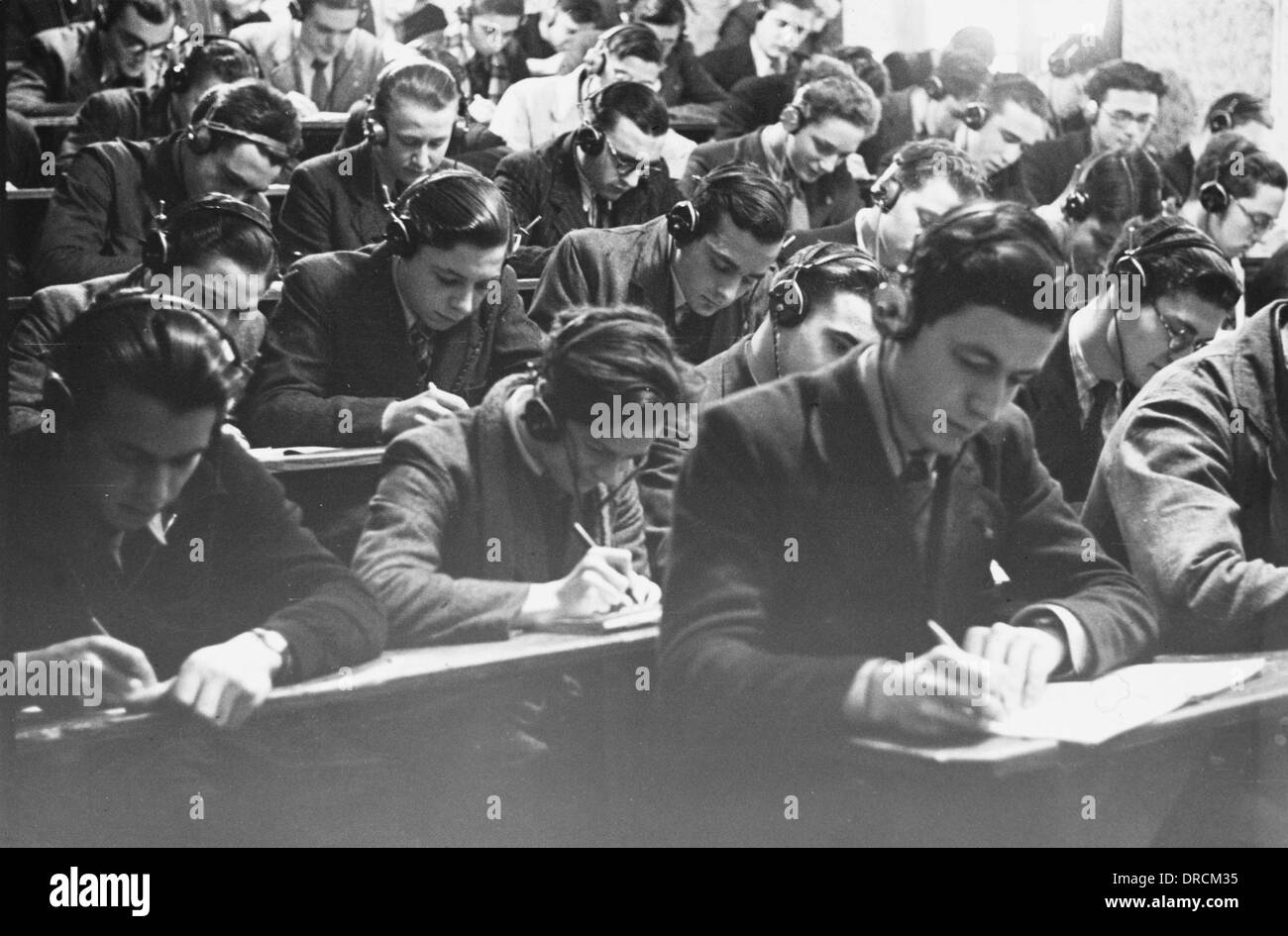 Wwii radio operator hi-res stock photography and images - Alamy