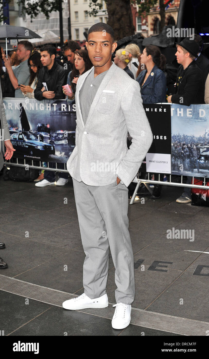 Fazer aka Richard Rawson The European Premiere of 'The Dark Knight Rises' held at the Odeon West ...