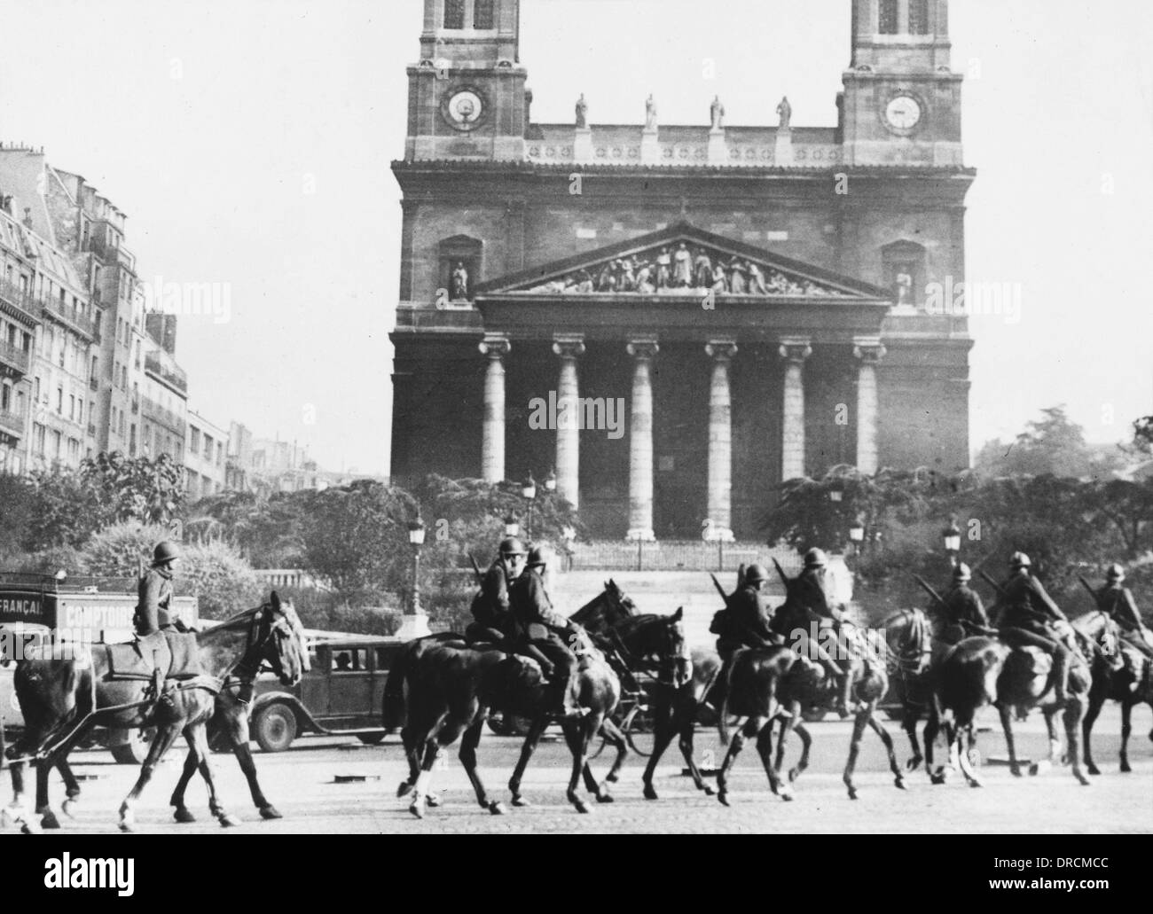 French mobilisation WWII Stock Photo - Alamy