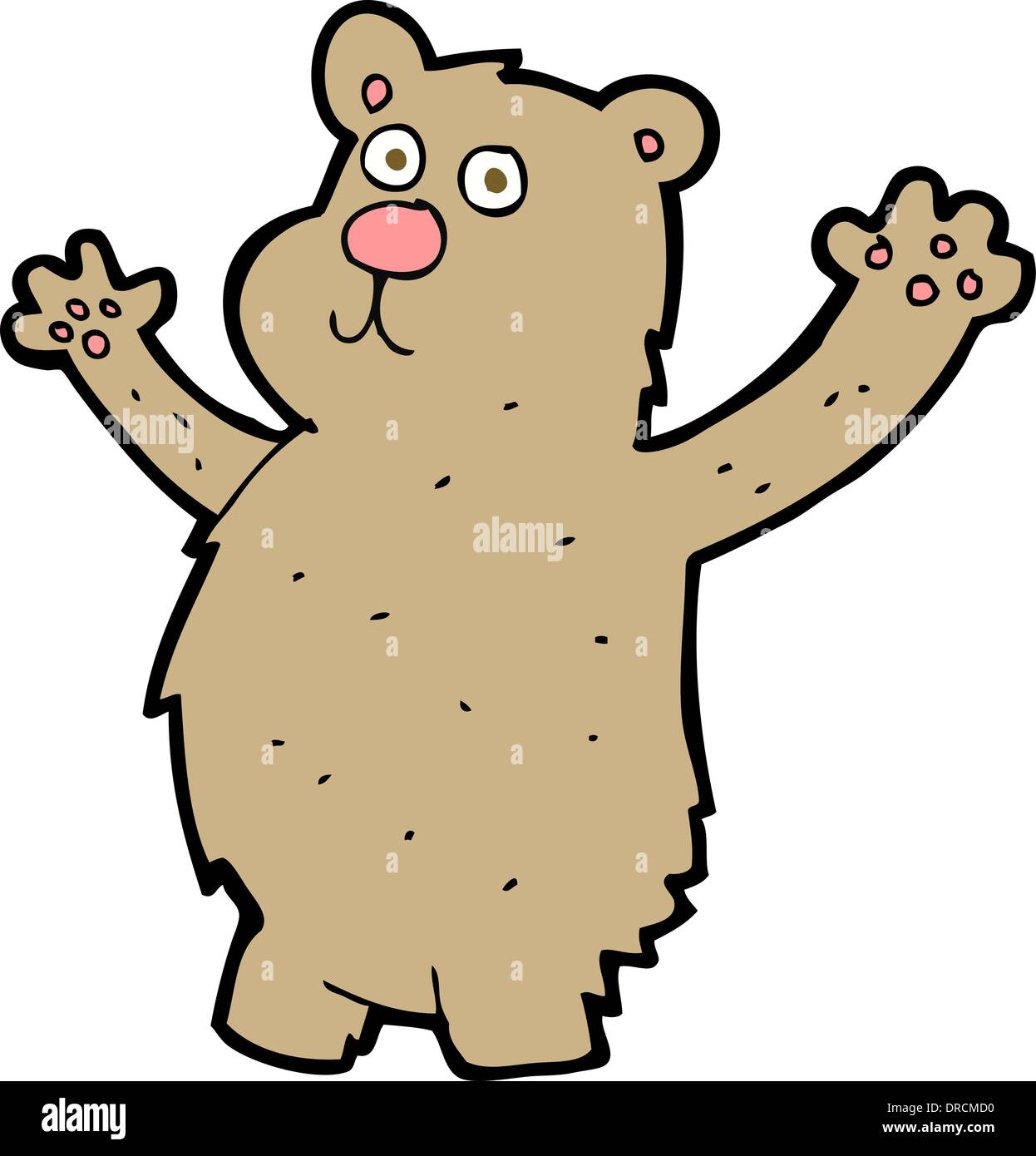 cartoon funny bear Stock Vector Image & Art - Alamy