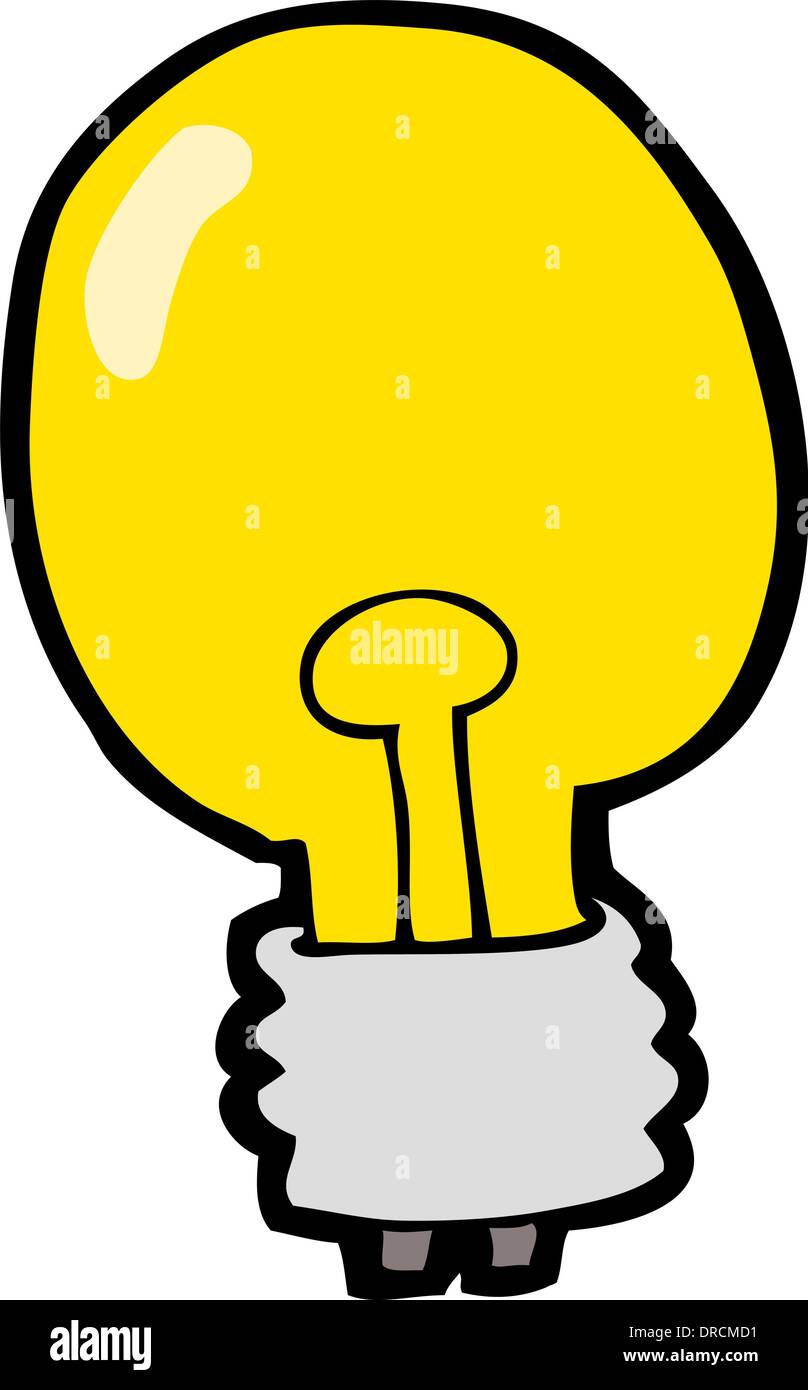 cartoon electric light bulb Stock Vector Image & Art - Alamy