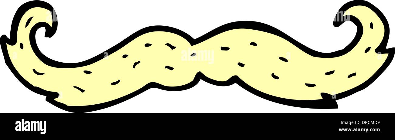 cartoon mustache symbol Stock Vector Image & Art - Alamy
