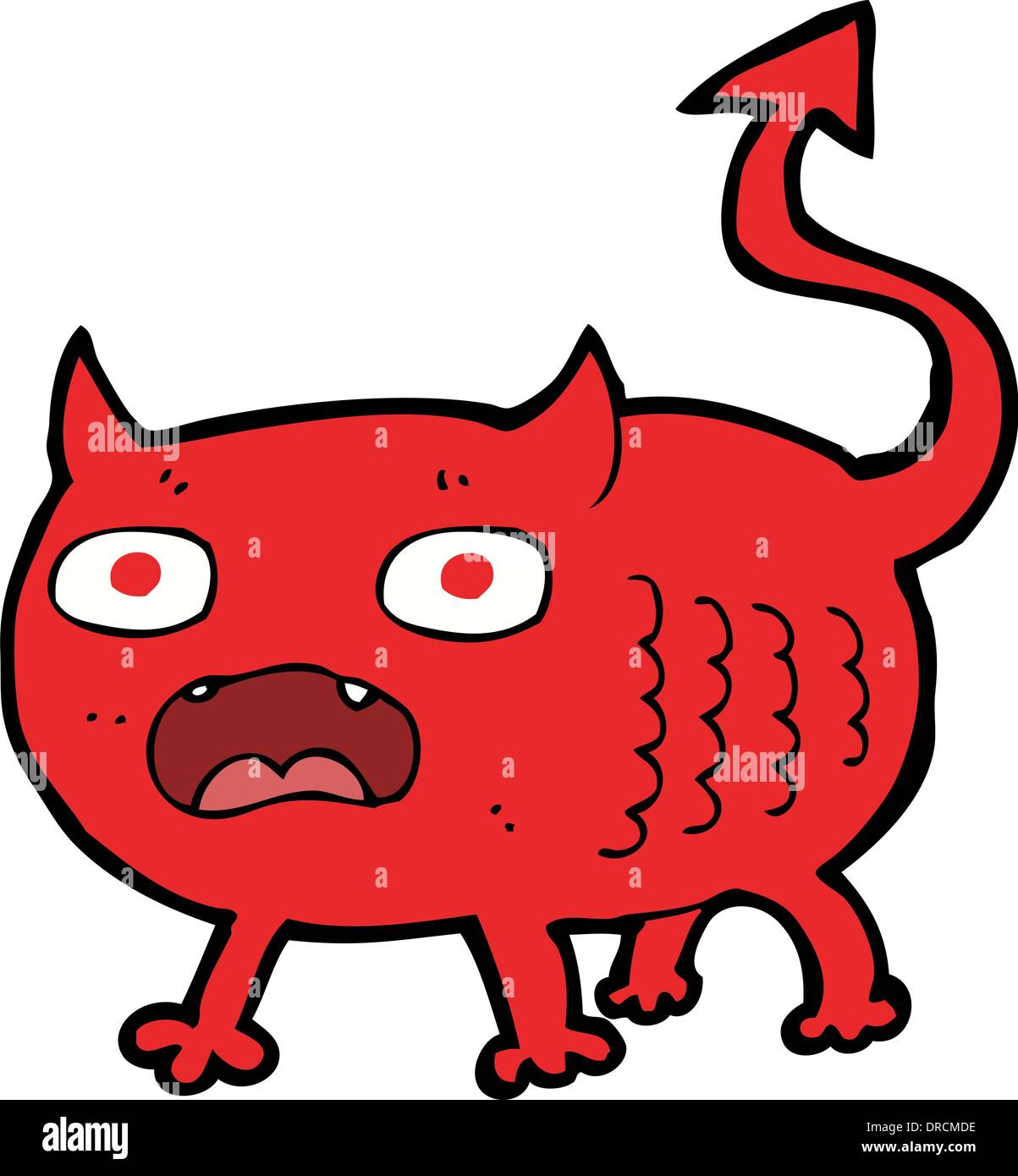 cartoon little imp Stock Vector Image & Art - Alamy