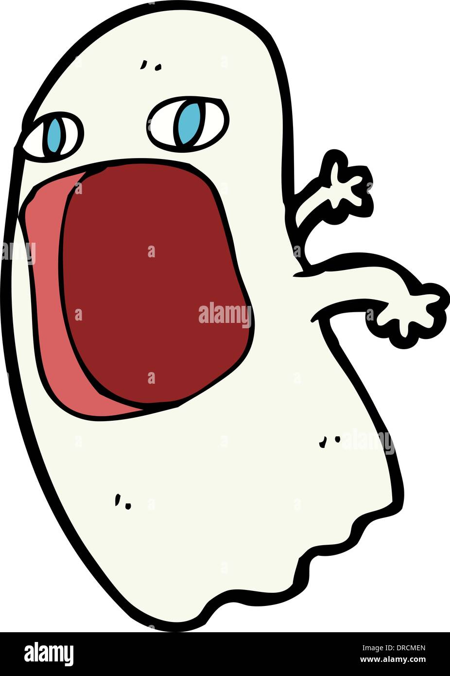 funny cartoon ghost Stock Vector Image & Art - Alamy
