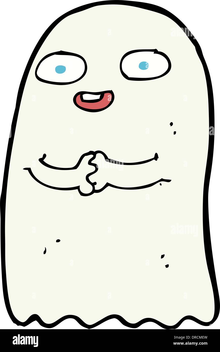 funny cartoon ghost Stock Vector Image & Art - Alamy