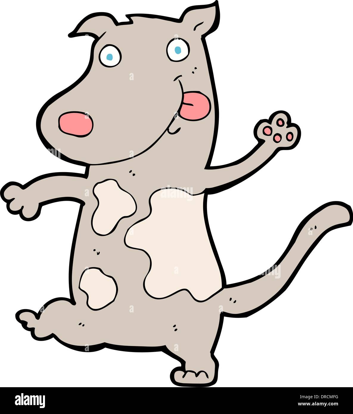 cartoon happy dog Stock Vector Image & Art - Alamy