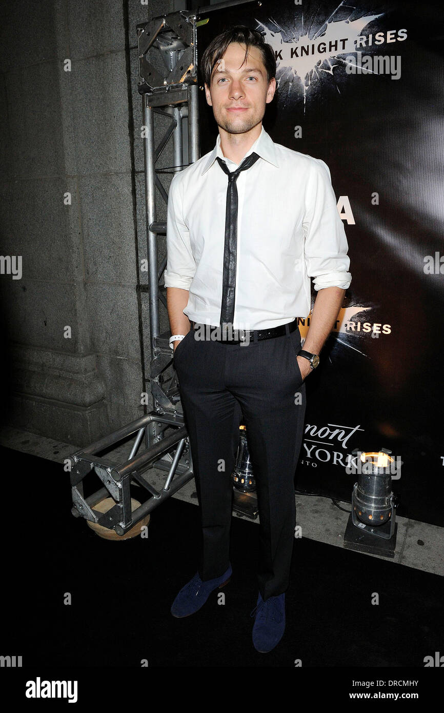 Gregory Smith 'The Dark Knight Rises' Canadian premiere after party at ...