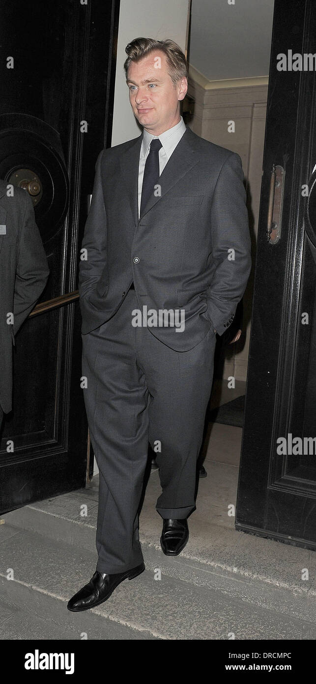 Christopher Nolan 'The Dark Knight Rises' Afterparty, held at ...