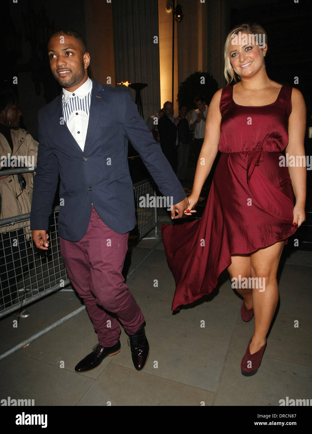 JB, real name Jonathan Gill, of JLS and girlfriend Chloe Tangney ...