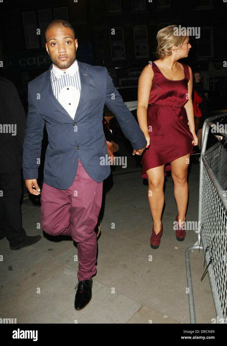 JB, real name Jonathan Gill, of JLS and girlfriend Chloe Tangney ...