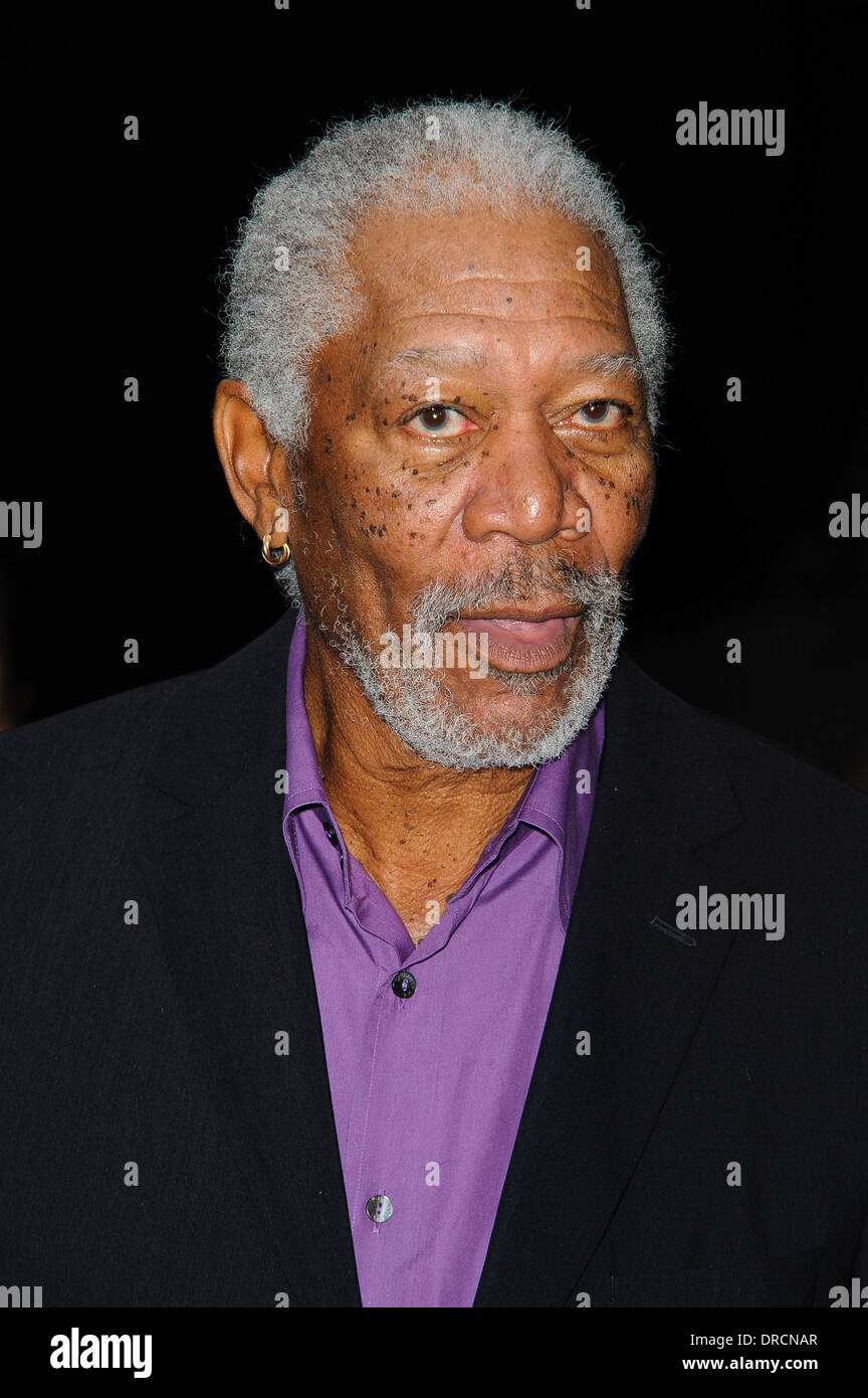 Morgan Freeman The European Premiere of 'The Dark Knight Rises' held at ...