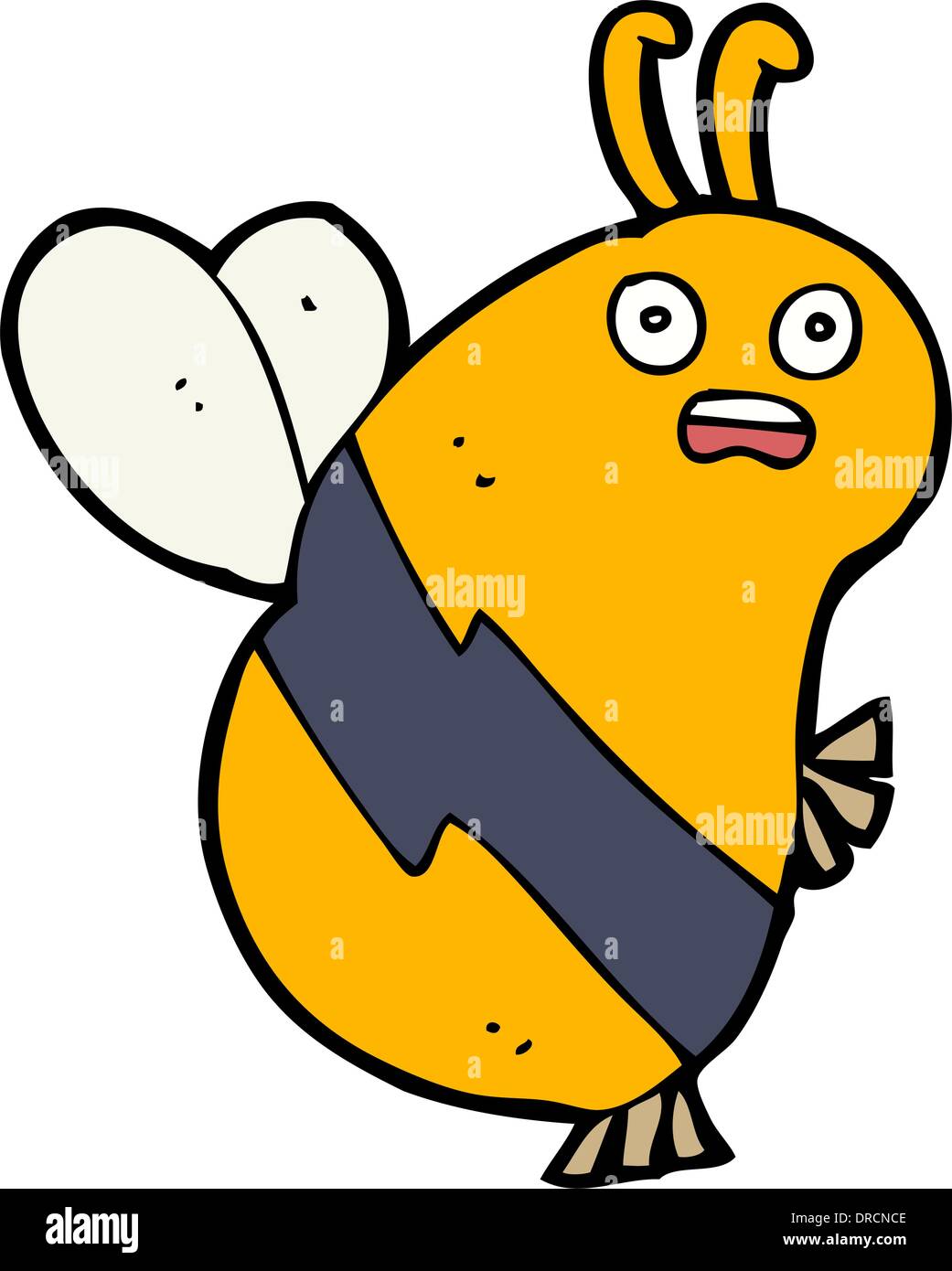 funny cartoon bee Stock Vector Image & Art - Alamy