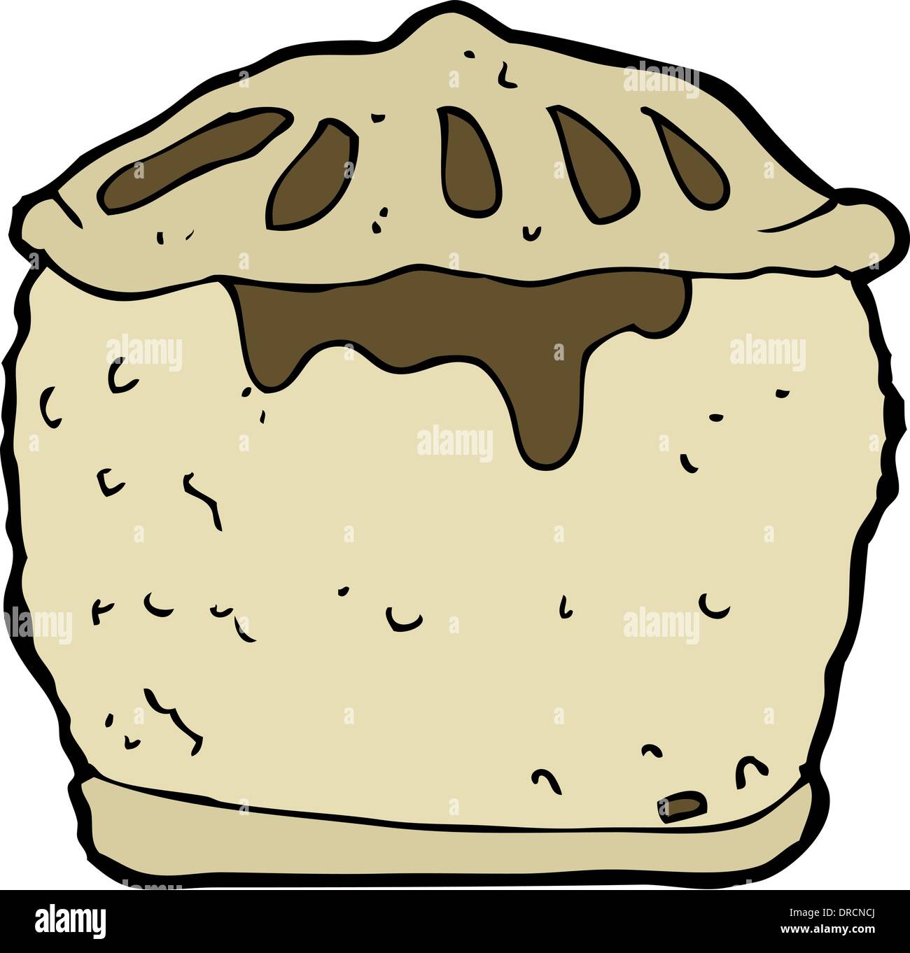 cartoon meat pie Stock Vector Image & Art - Alamy