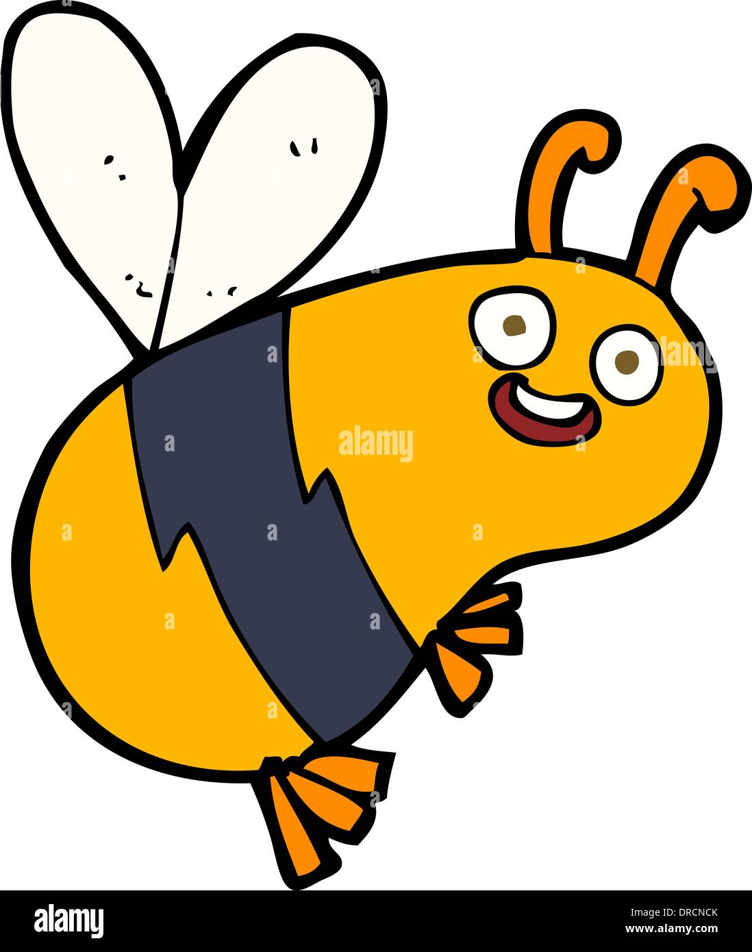 funny cartoon bee Stock Vector Image & Art - Alamy