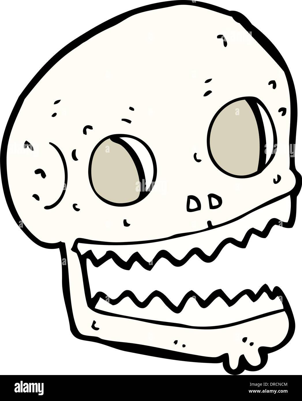cartoon spooky skull Stock Vector Image & Art - Alamy