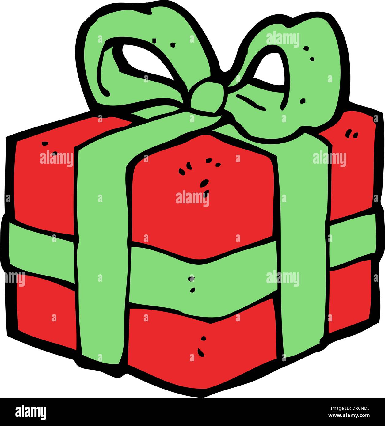 cartoon christmas present Stock Vector Image & Art - Alamy