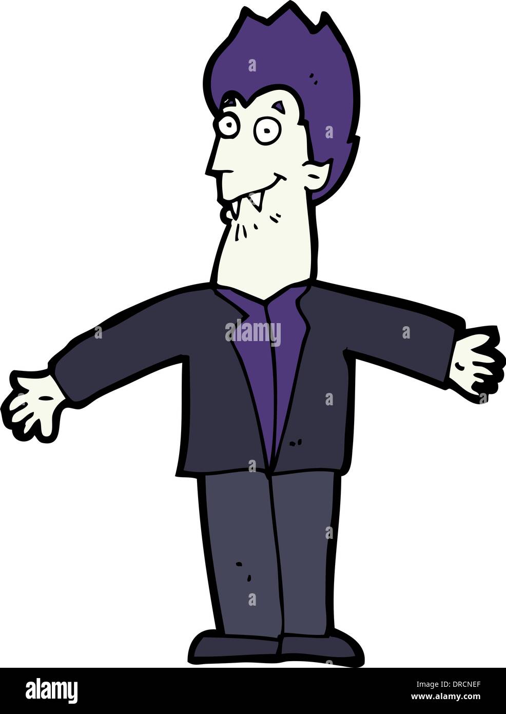cartoon vampire man Stock Vector Image & Art - Alamy