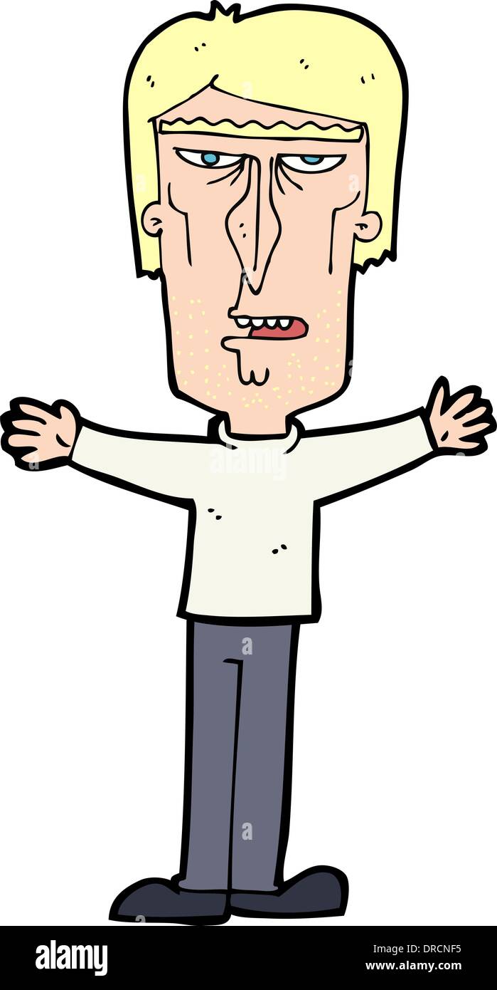 cartoon angry man Stock Vector Image & Art - Alamy