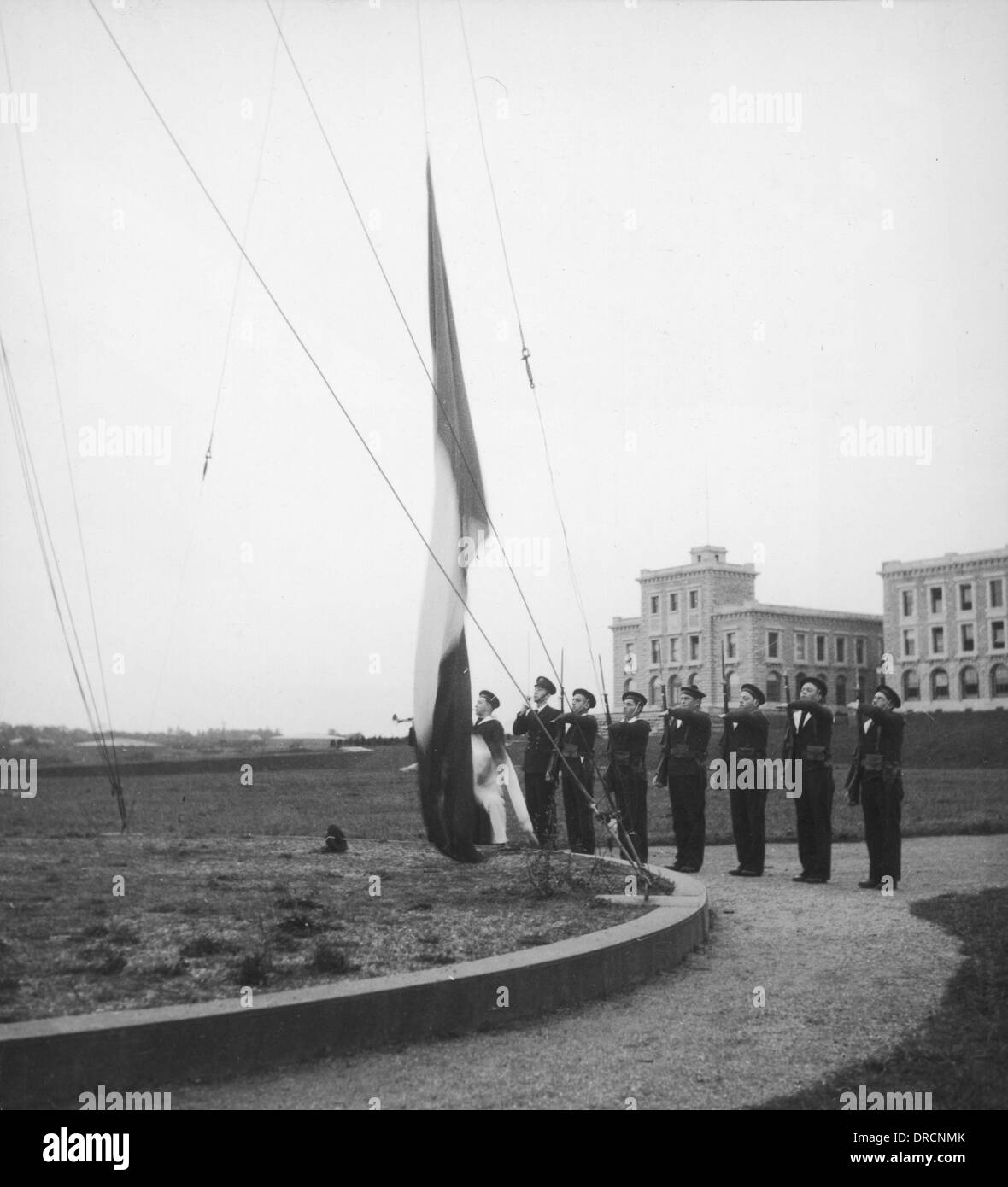 French navy training in Black and White Stock Photos & Images - Alamy