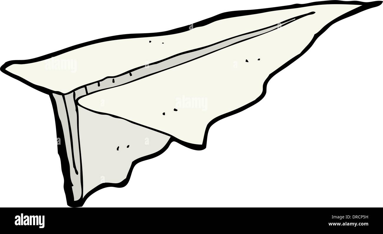 cartoon paper aeroplane Stock Vector Image & Art - Alamy