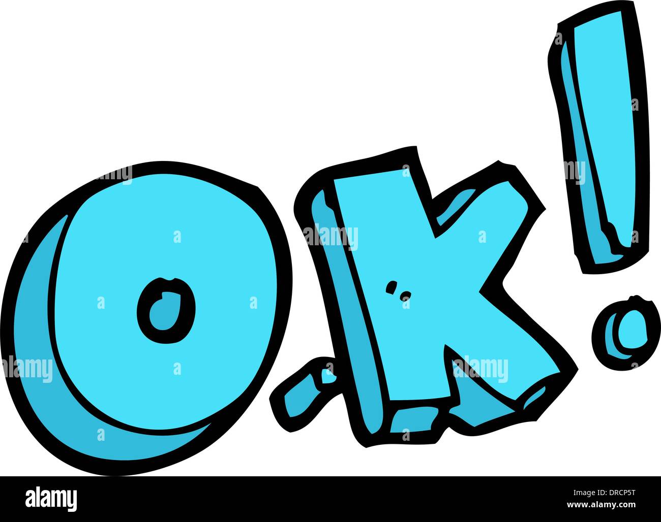 cartoon OK symbol Stock Vector Image & Art - Alamy