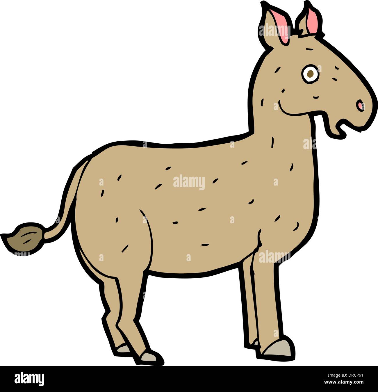Pack mule drawing vector vectors Stock Vector Images - Alamy