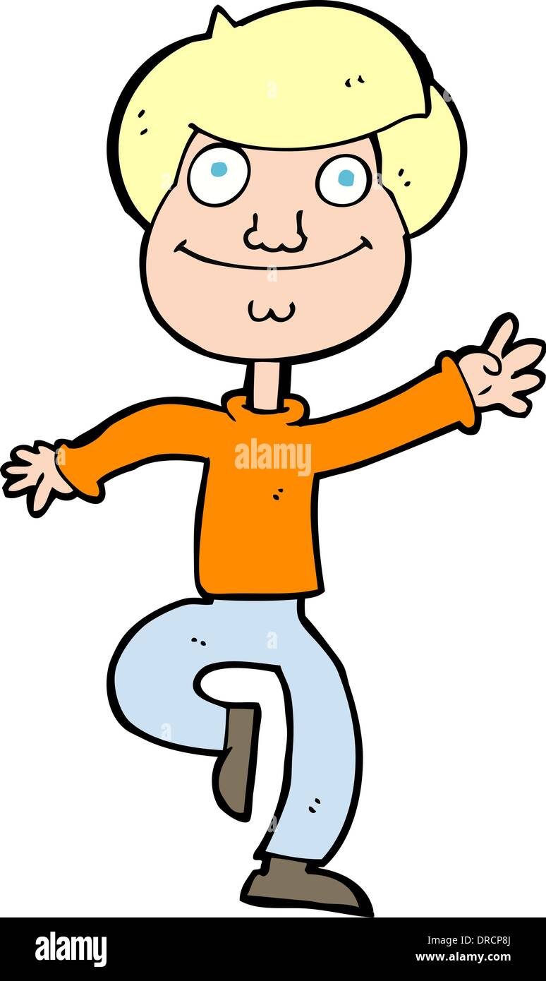 cartoon dancing man Stock Vector Image & Art - Alamy