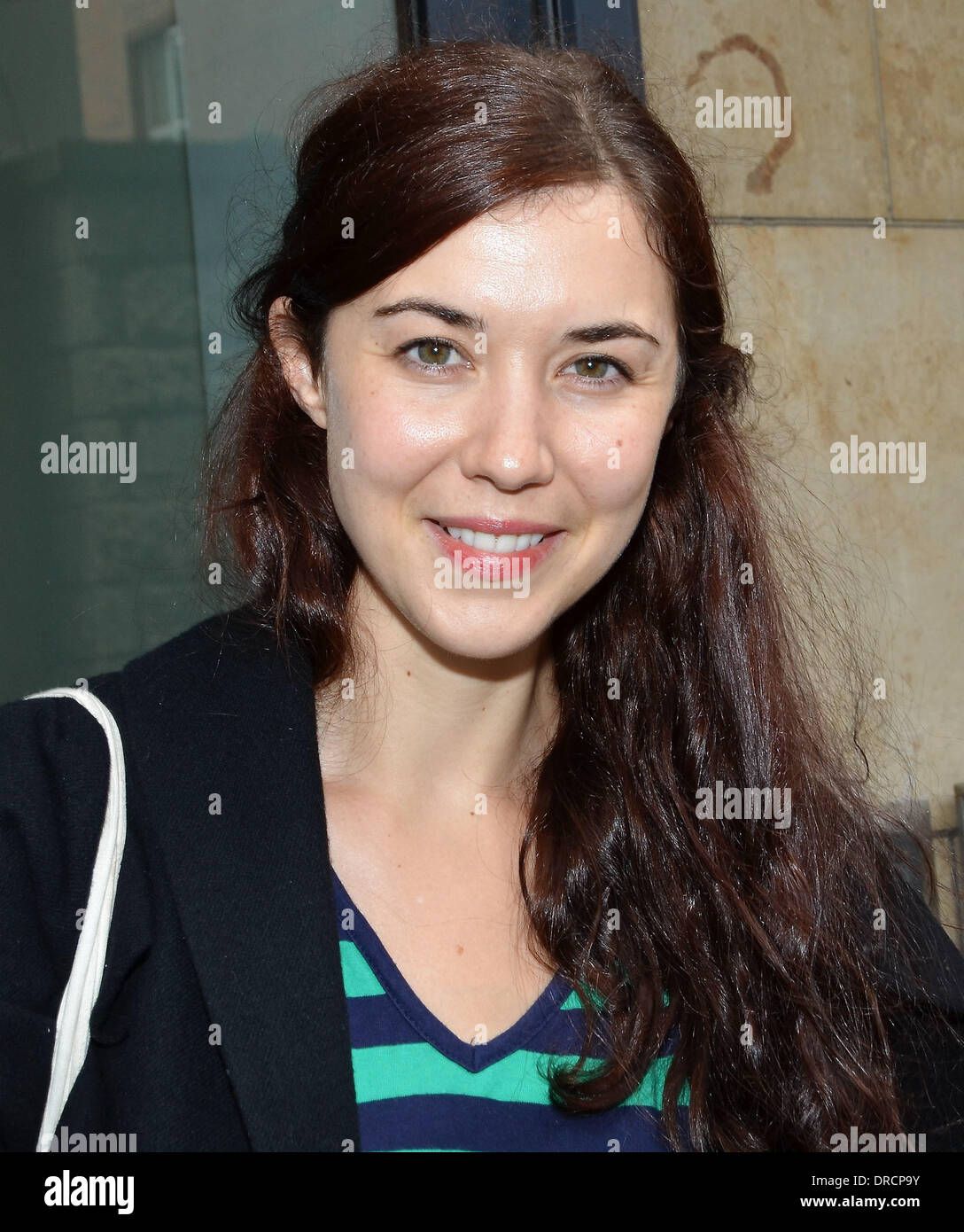 Lisa Hannigan at the Today FM studios Dublin, Ireland - 19.07.12 Stock ...