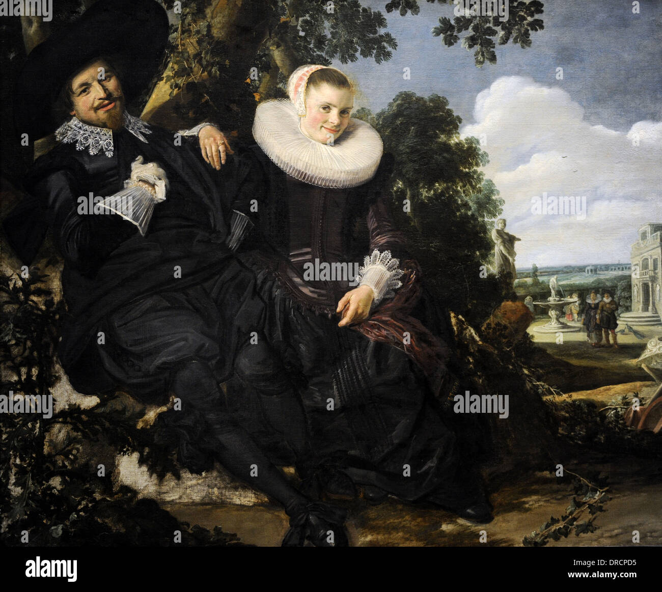 17th century portrait married couple hi-res stock photography and ...