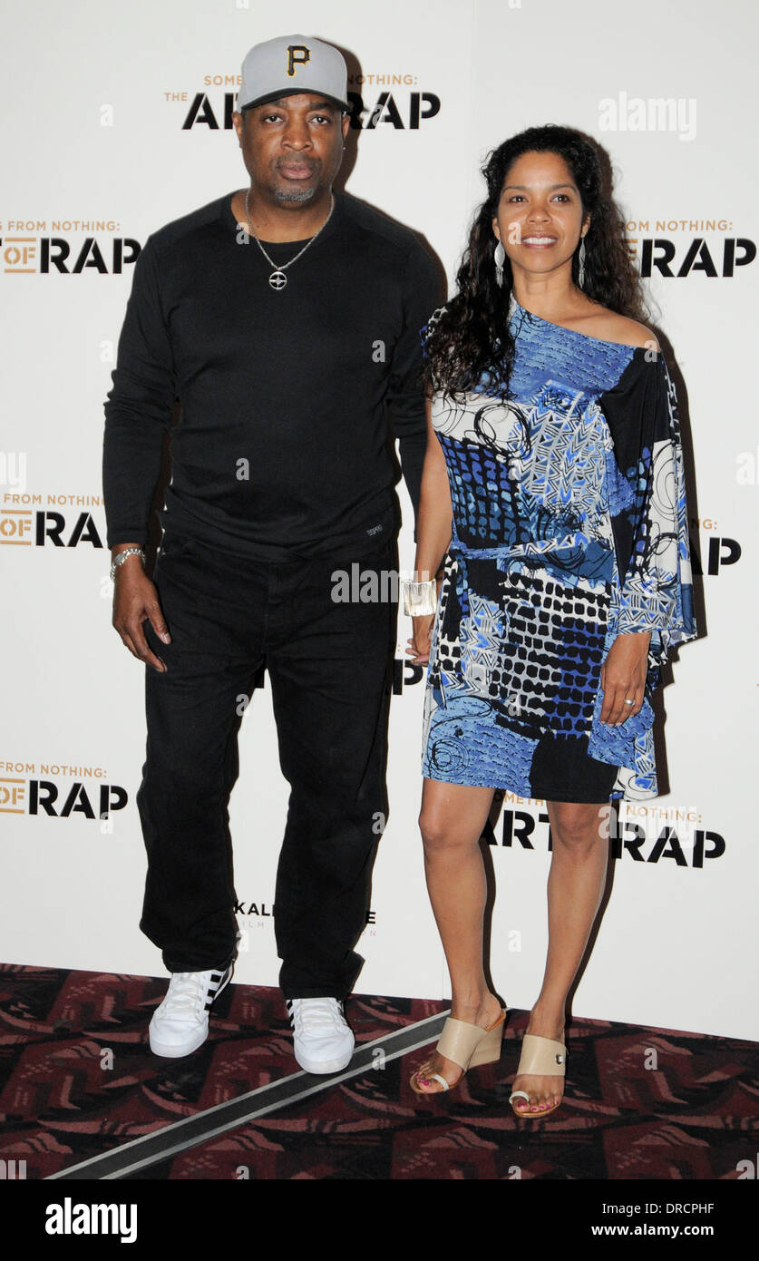 Chuck D and guest Film premiere of 'Something From Nothing: The Art of ...