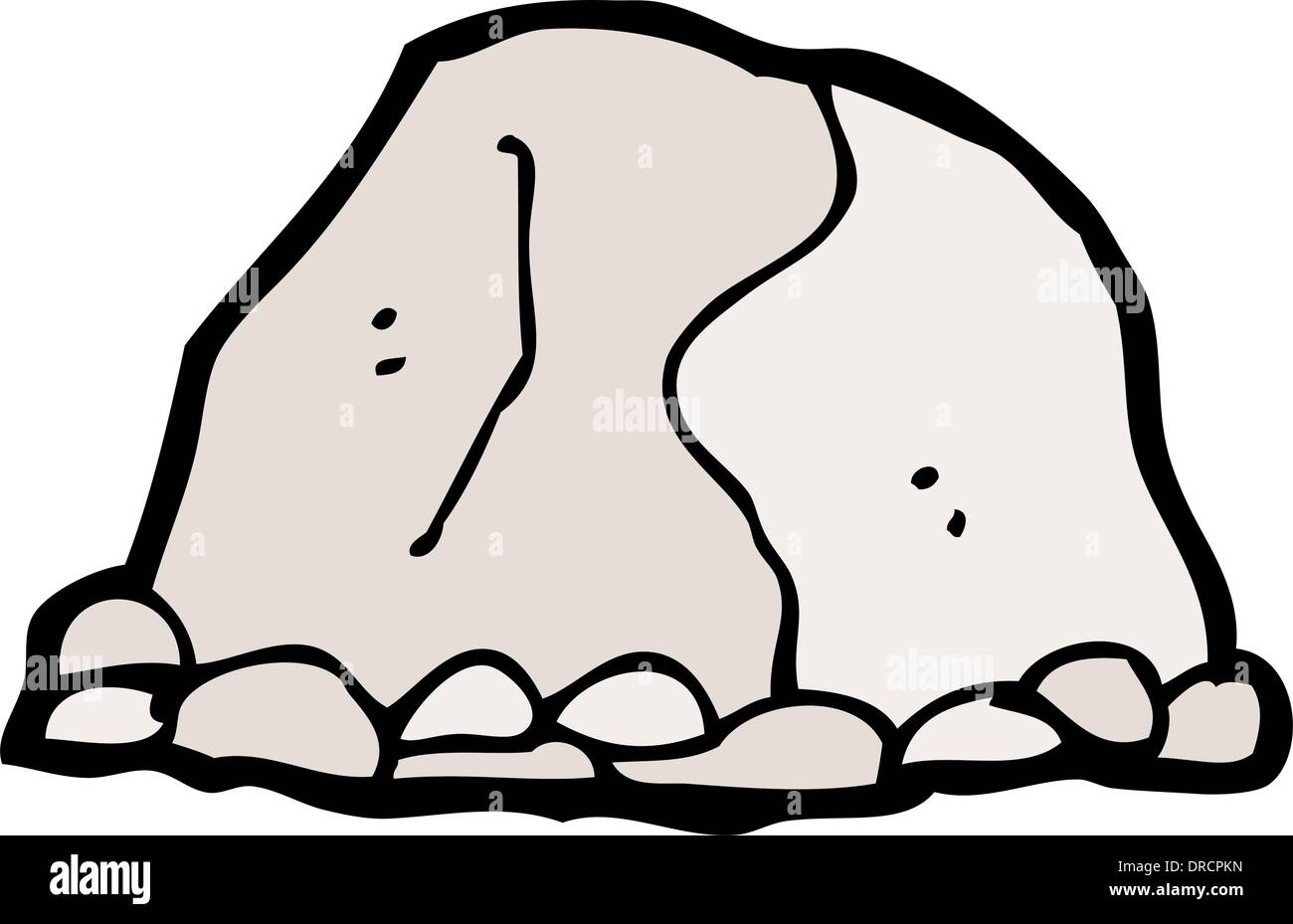 cartoon large rock Stock Vector Image & Art - Alamy