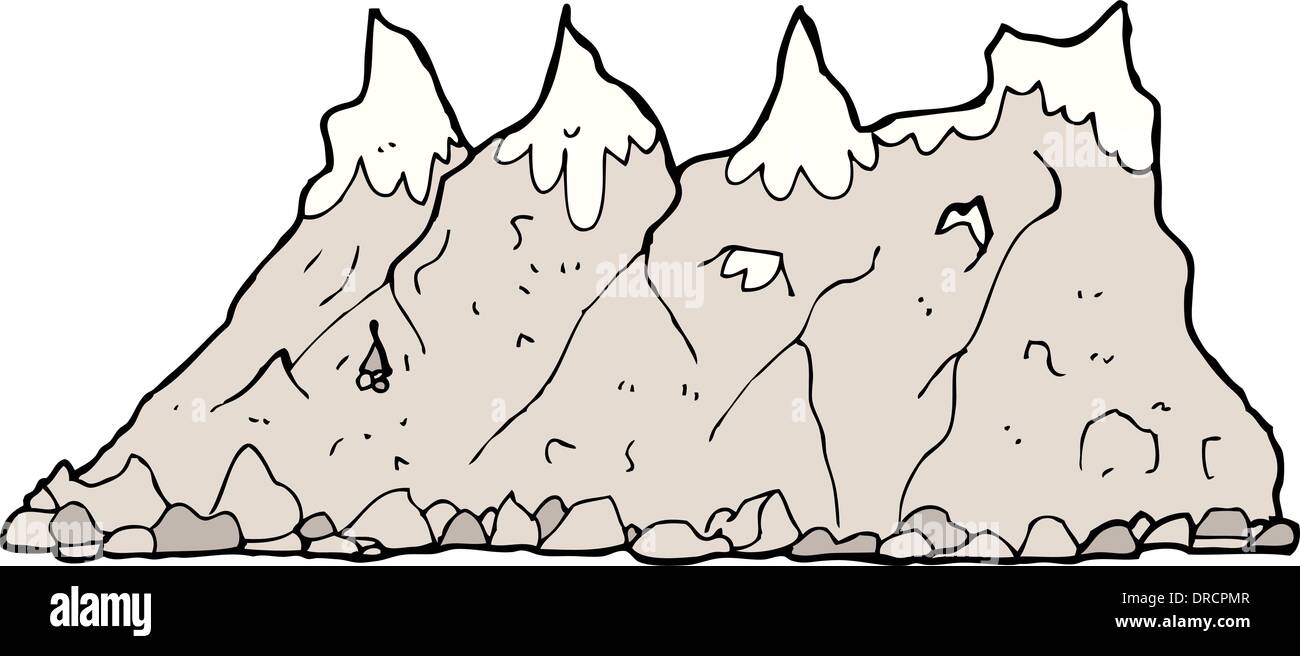 cartoon mountain range Stock Vector Image & Art - Alamy