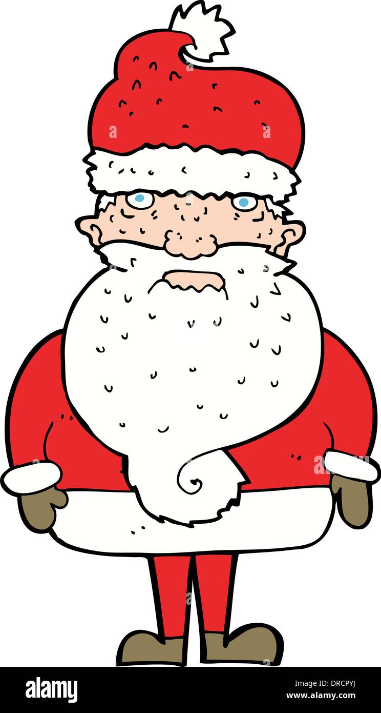 cartoon santa claus Stock Vector Image & Art - Alamy