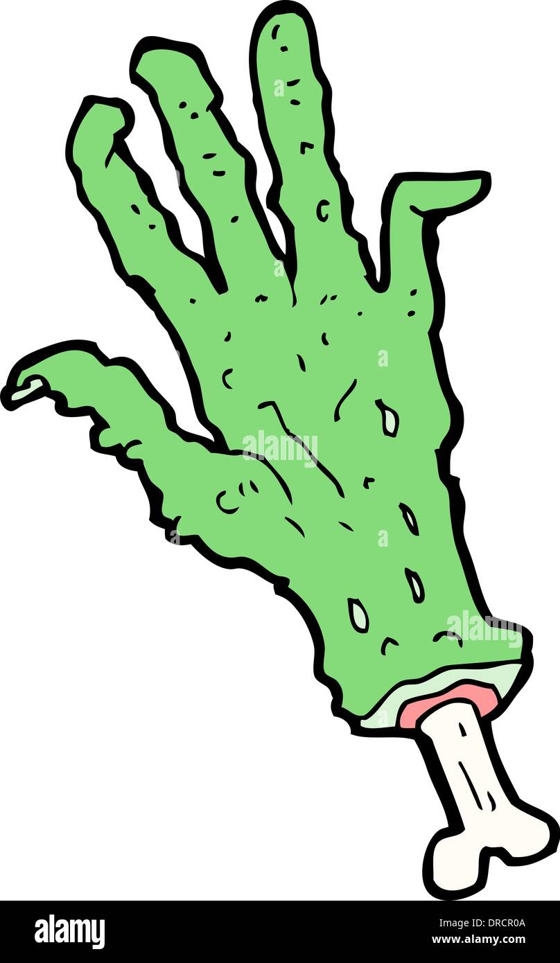 cartoon zombie hand Stock Vector Image & Art - Alamy