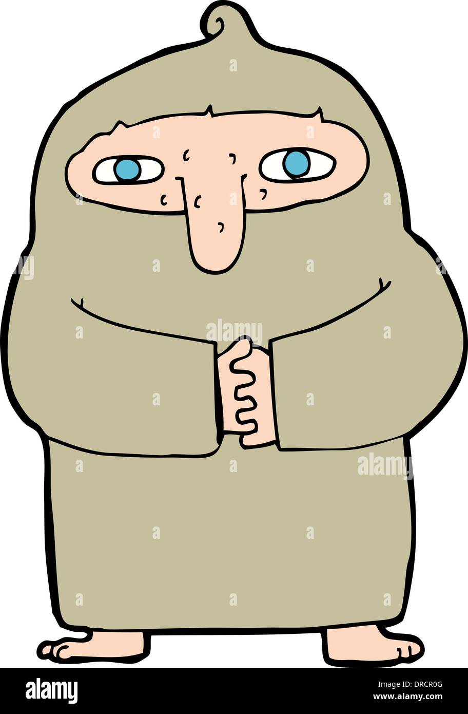 cartoon monk in robe Stock Vector Image & Art - Alamy