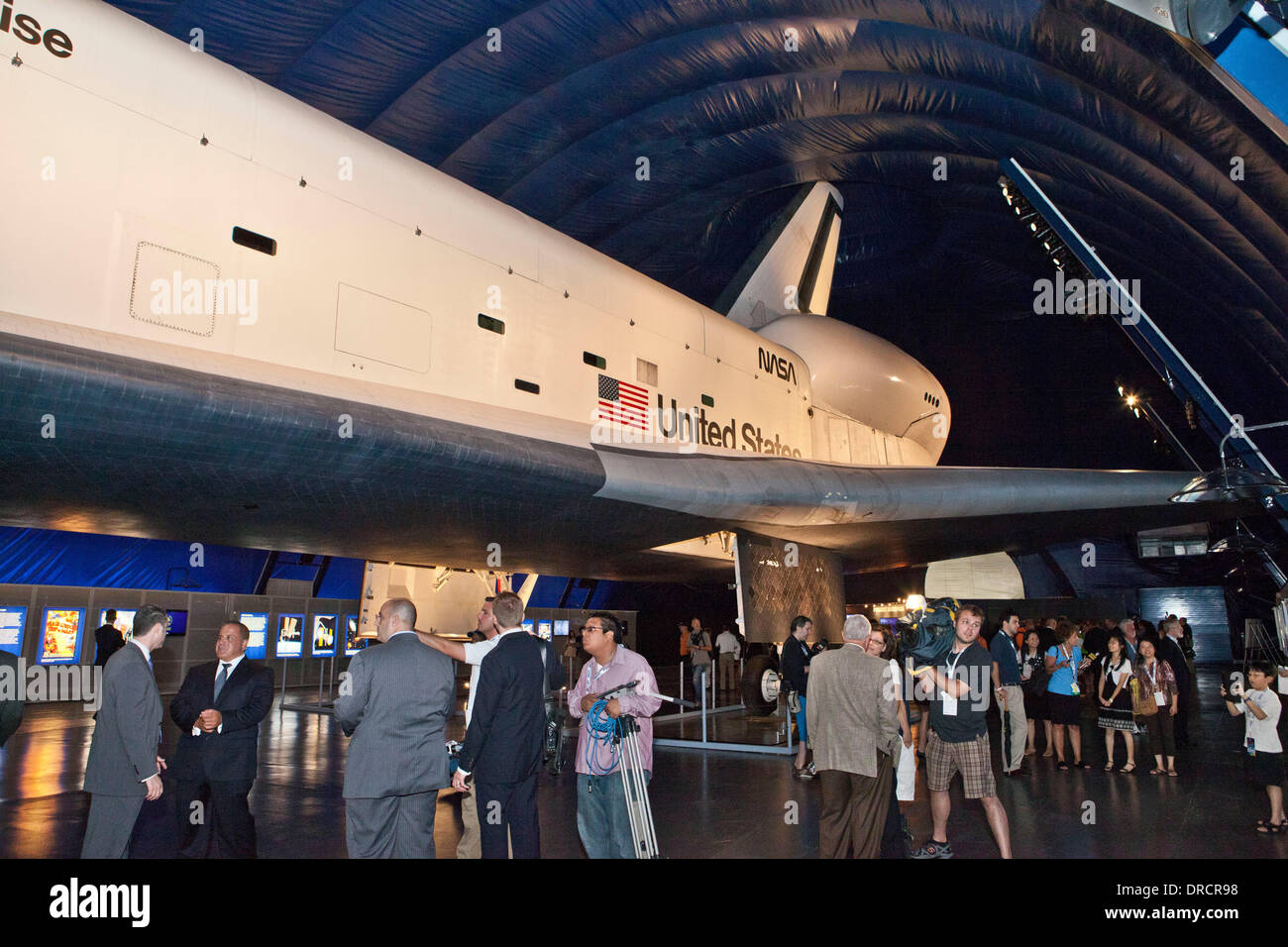The Intrepid Sea Air and Space Museum Space Shuttle Pavillion at Pier ...