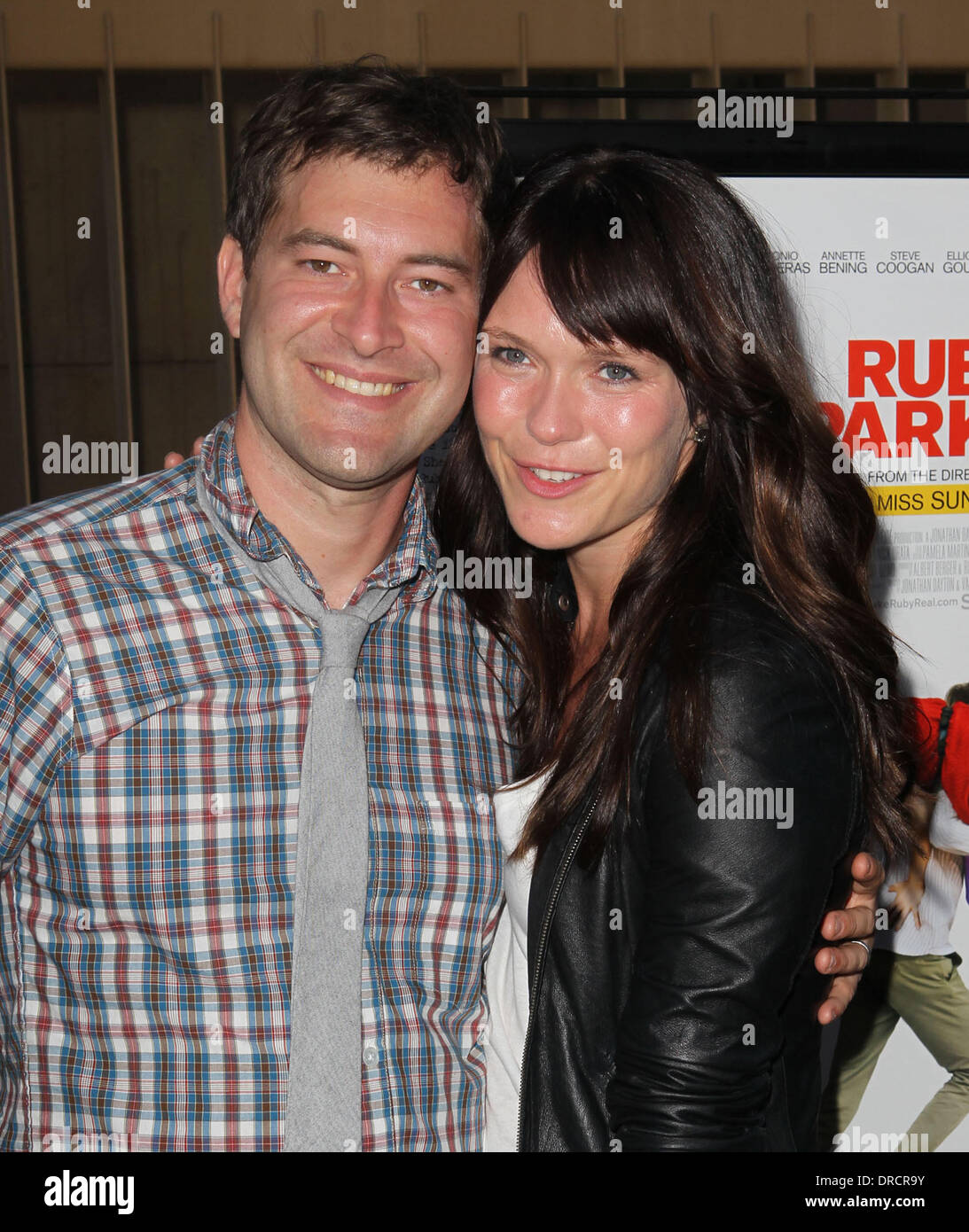Mark Duplass, Katie Aselton attending the Los Angeles premiere of Ruby ...
