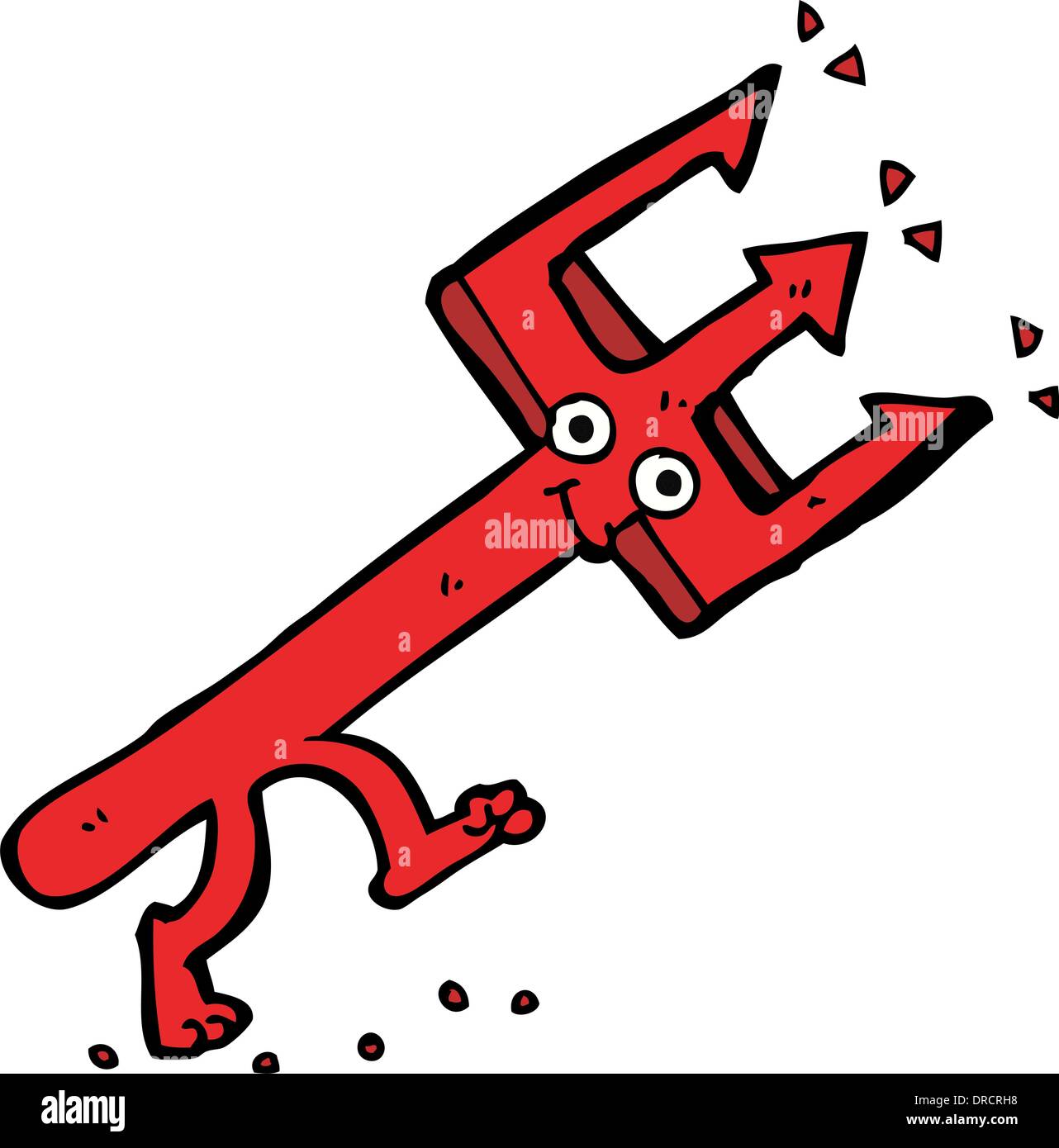cartoon devil fork Stock Vector Image & Art - Alamy