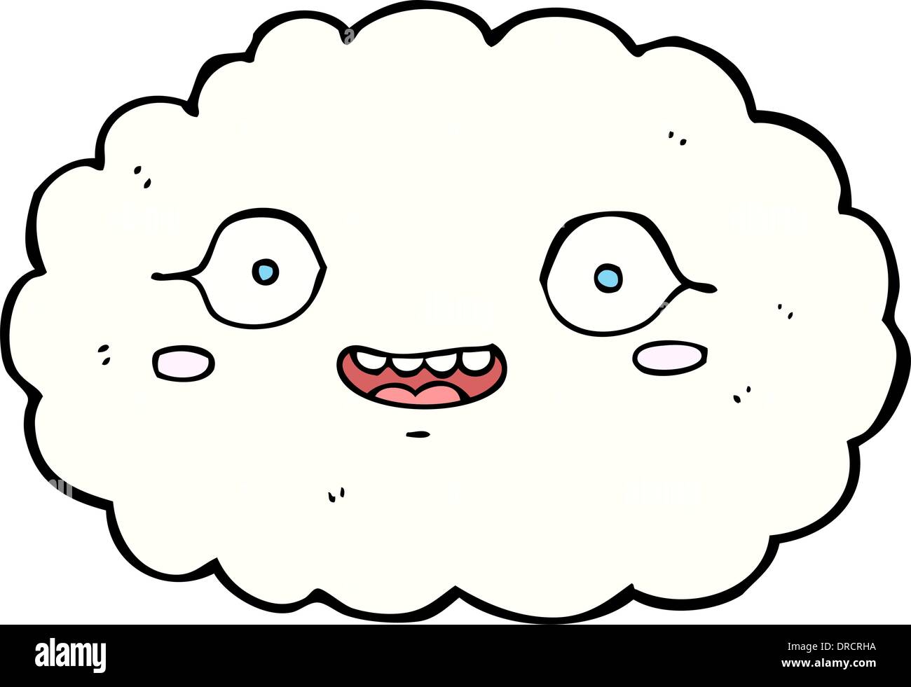 happy cartoon cloud Stock Vector Image & Art - Alamy