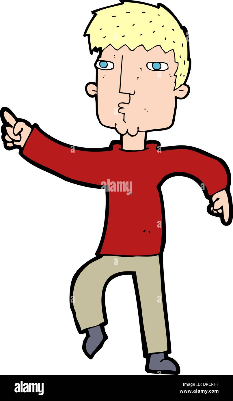 cartoon dancing man Stock Vector Image & Art - Alamy