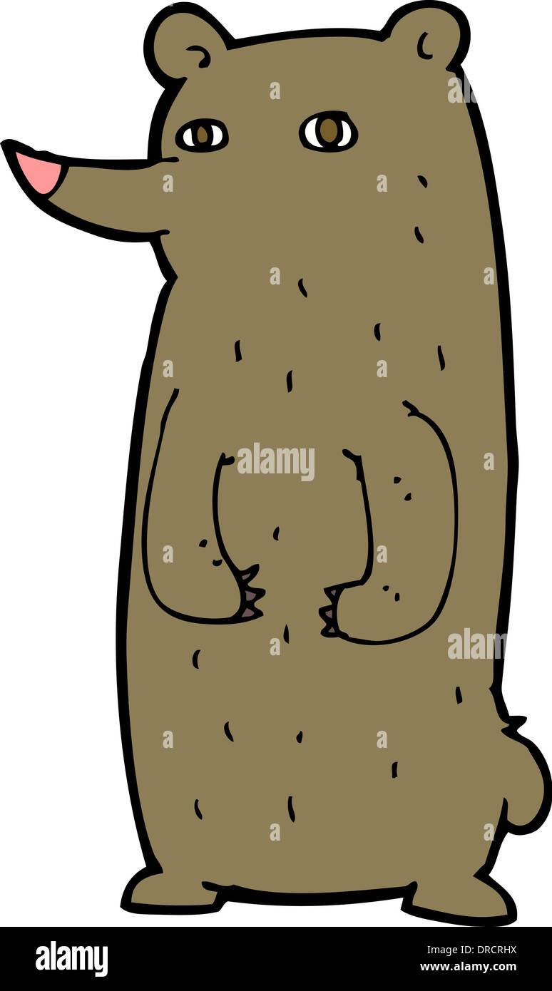 funny cartoon bear Stock Vector Image & Art - Alamy